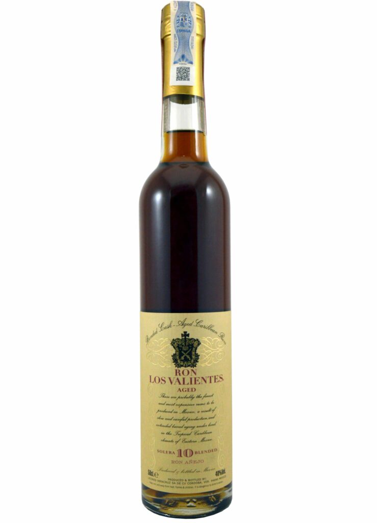 Los Valientes 10 Ron Añejo - 50 Cl. 】| Vinos Baco