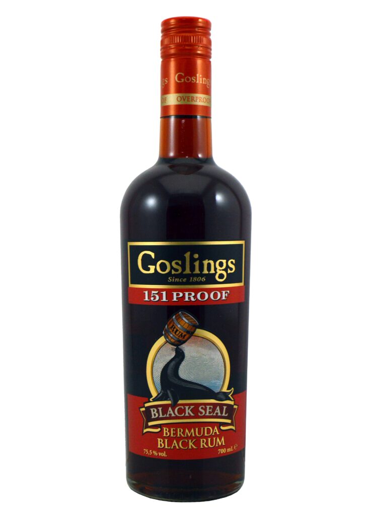 Goslings Black Seal - 151 Proof 】| Vinos Baco