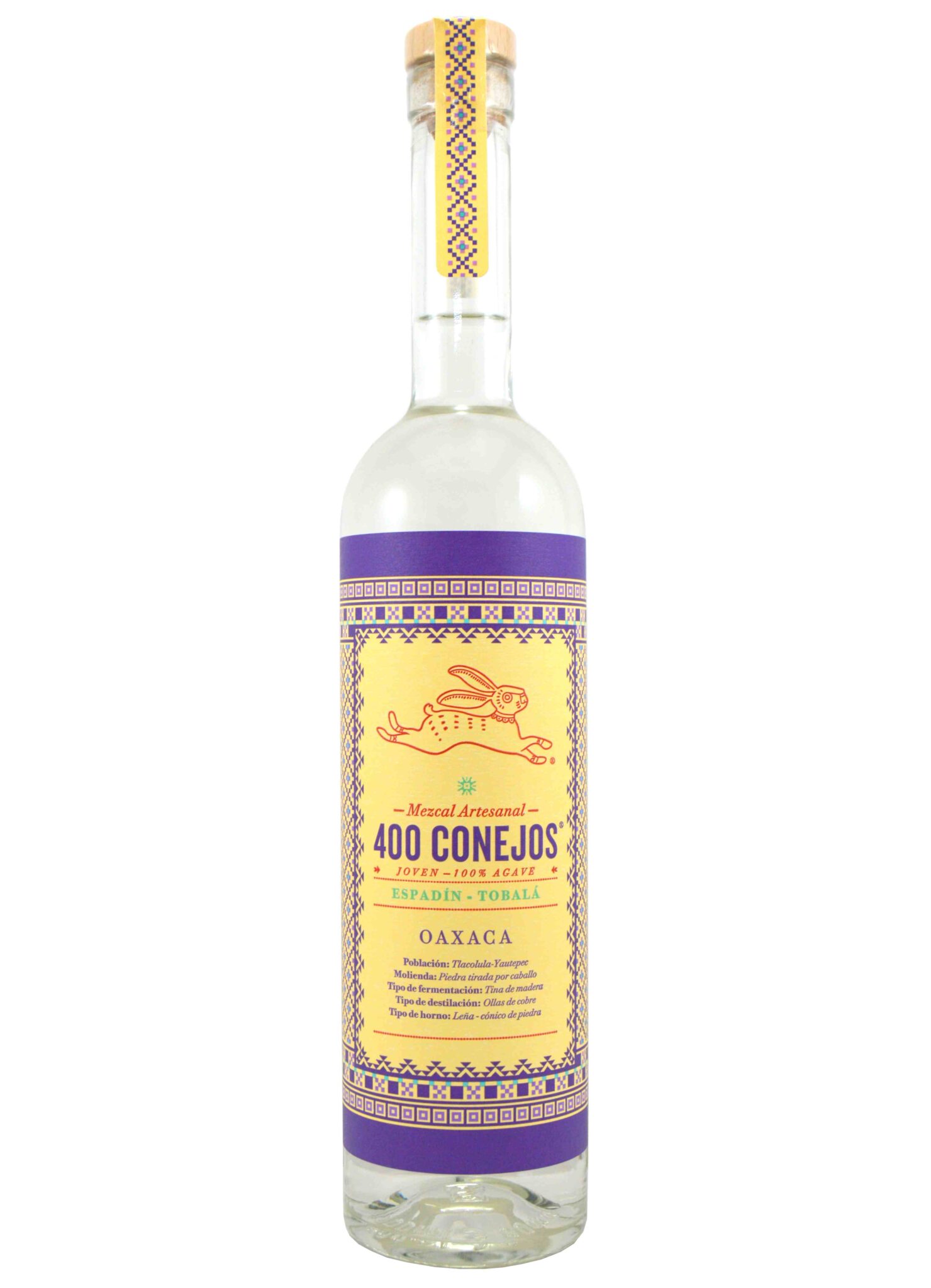 400 Conejos Mezcal Espadín - Tobalá 】| Vinos Baco