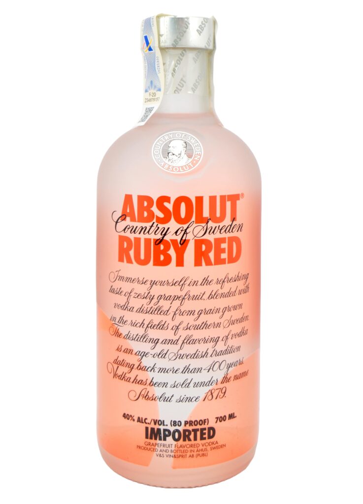 Absolut Ruby Red 】| Vinos Baco