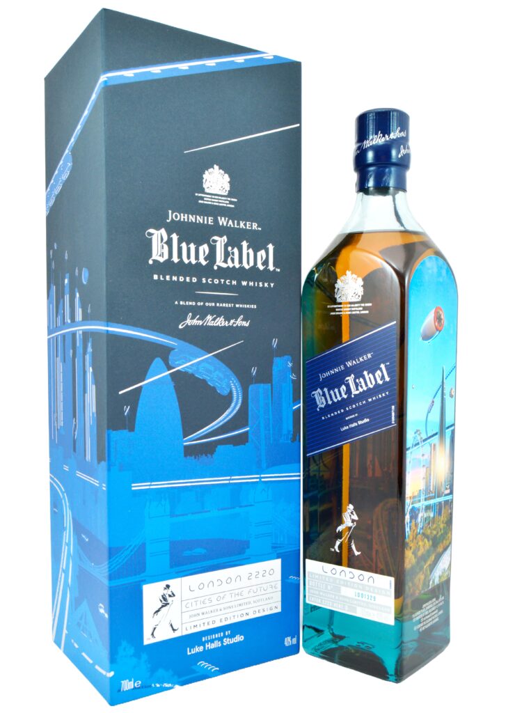 Johnnie Walker Blue Label - City X London 2220 Limited Edition 】| Vinos ...