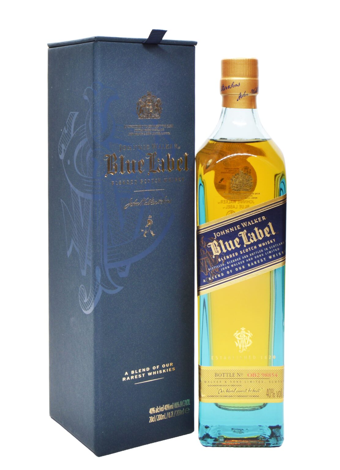 Johnnie Walker Blue Label - (20 CL.) 】| Vinos Baco