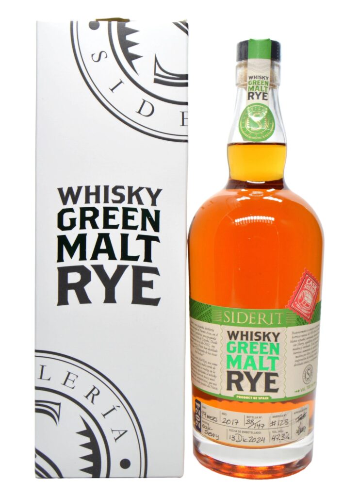 Siderit Whisky Green Malt Rye 】| Vinos Baco