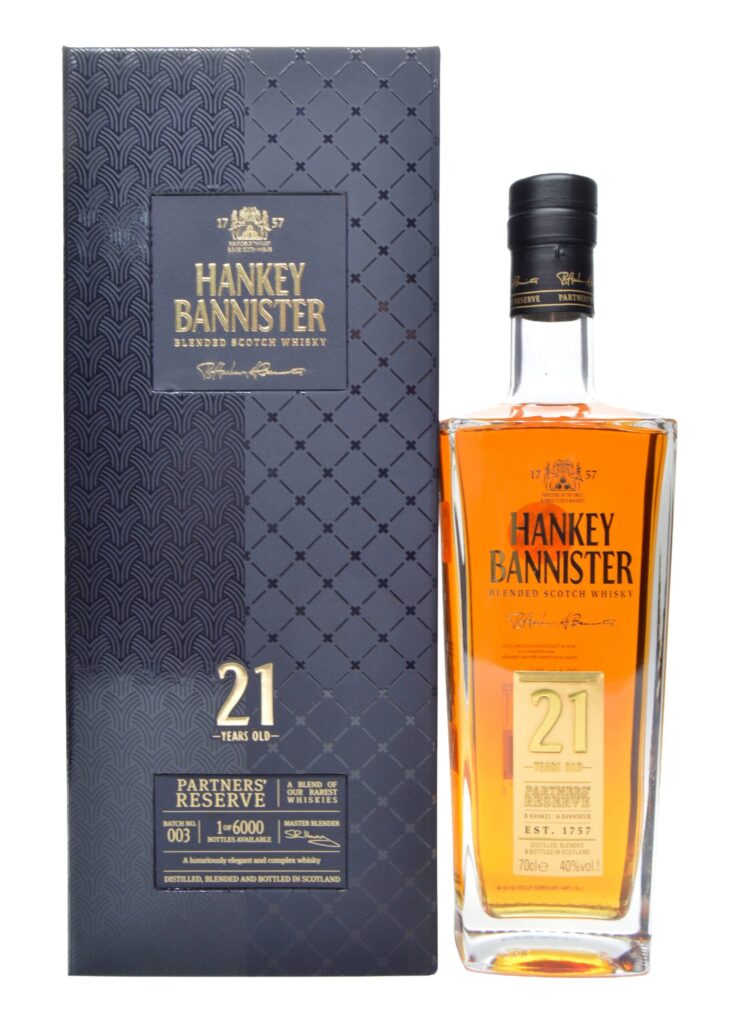 Hankey Bannister 21 Years Old Partners' Reserve 】| Vinos Baco